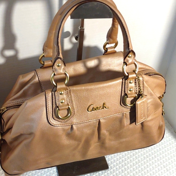 Coach | Bags | Coach Sabrina Ivory Handbag | Poshmark